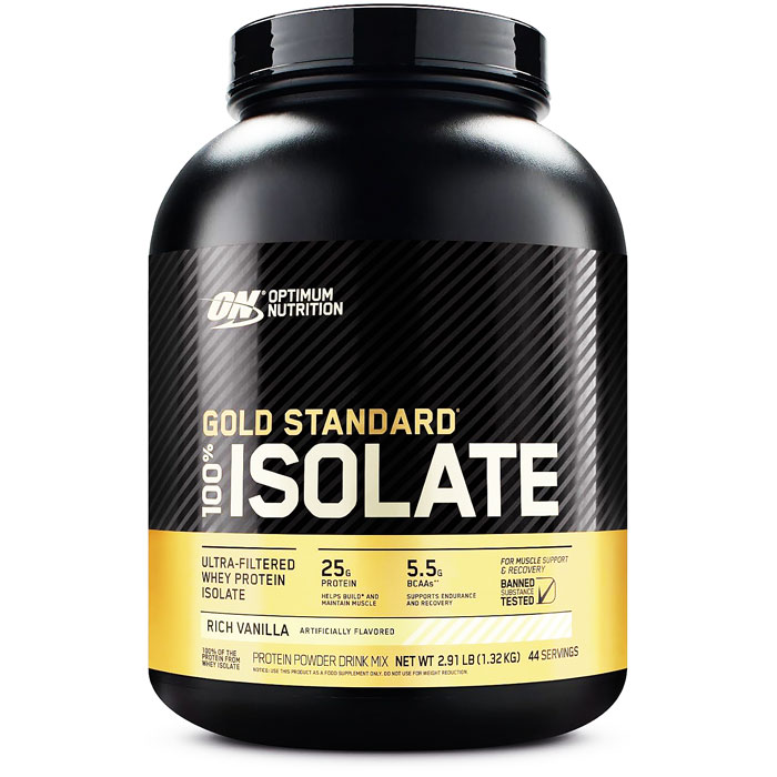 Optimum Nutrition Isolate - 100% Whey Isolate | MuscleSports.net